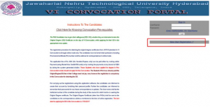 JNTUH OD - Application, Status, Fees, Process, Convocation Notification & More details