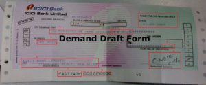 What is Demand Draft Form? Bank Charges for Creating a DD? - Details