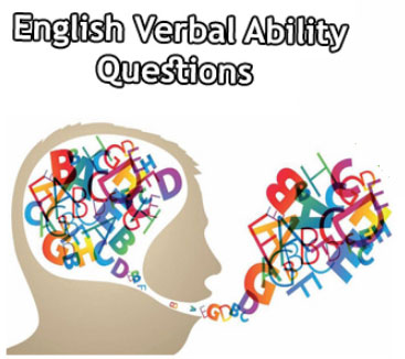 English – Verbal Ability Questions and Answers | Aiming.in India