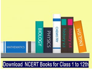 NCERT Books for Class 1 to 12th - Download NCERT Books Free Pdf