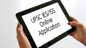 UPSC IES/ISS Online Application - Process to Fill the Application Form